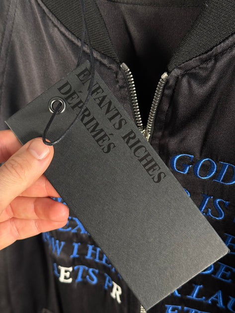 THE LAST BRAND NEW w/ TAGS ICONIC PRE-SPRING 2017 "GERMS" SILK BOMBER ...