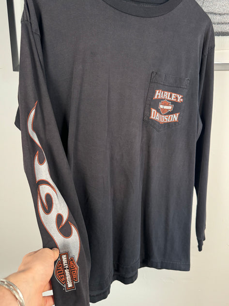 CLASSIC FLAME LOGO HARLEY DAVIDSON BUMPUS OF MEMPHIS – Low Place Like Home
